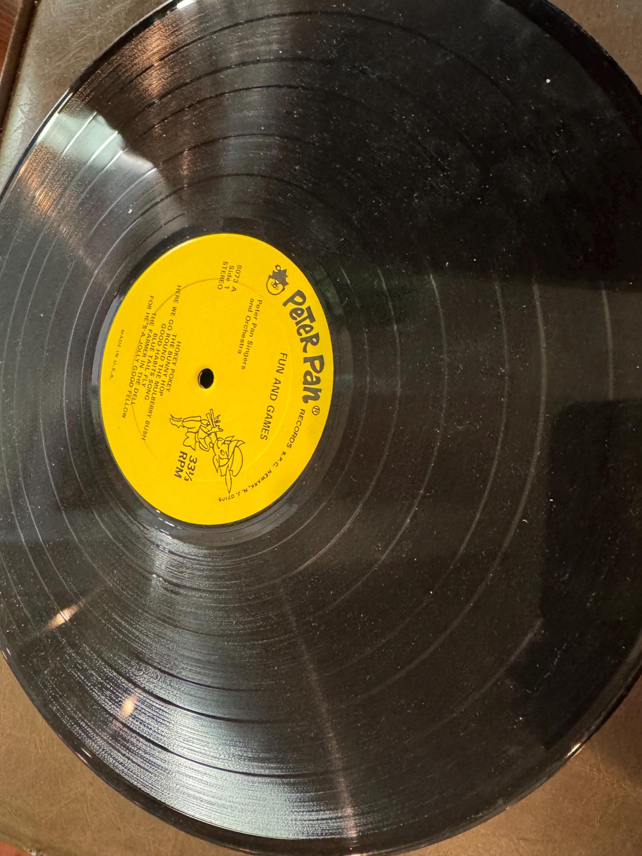 Vintage Peter Pan Players – Do the Hokey Pokey and the Bunny Hop Vinyl ...
