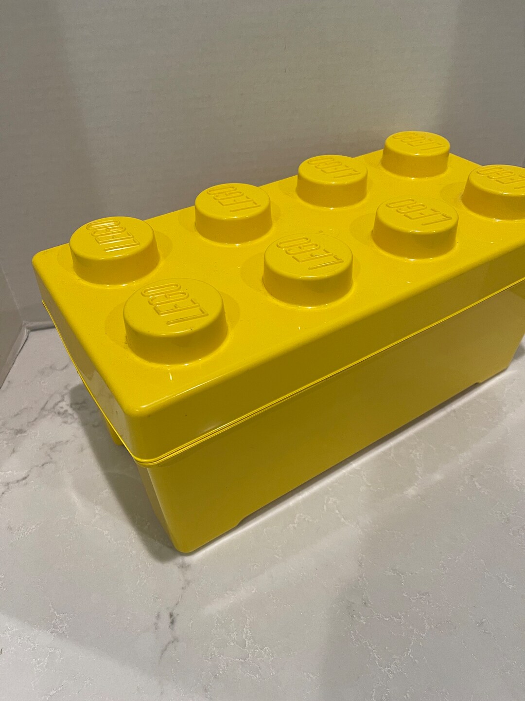 Large Yellow Lego Container Case Organizer Storage - Etsy