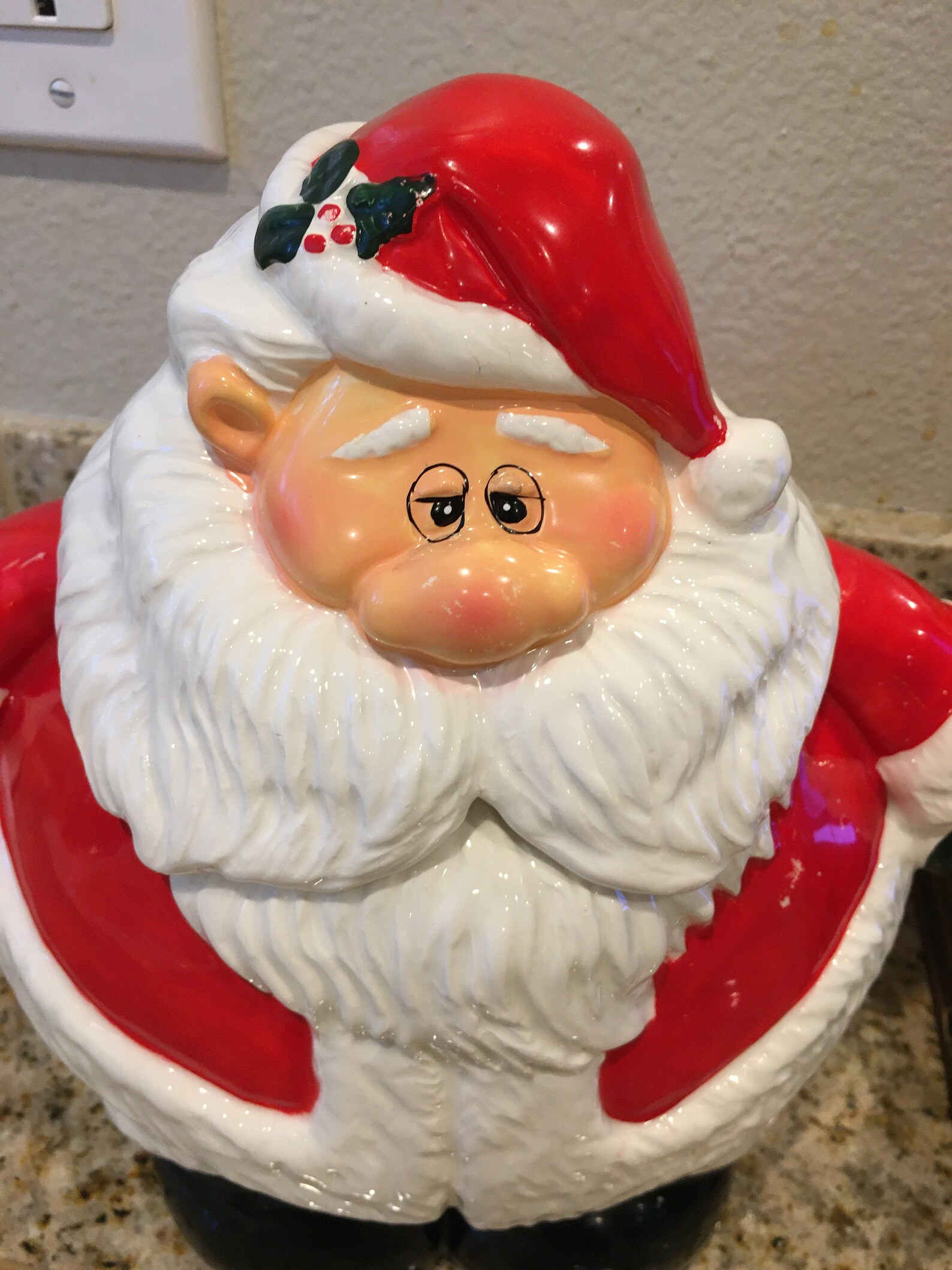 Vintage Santa Whimsical Cookie Jar Christmas Container Ceramic | Etsy Vintage Santa Whimsical Cookie Jar Christmas Container Ceramic | Etsy