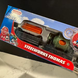 Vintage Thomas & Friends Trackmaster Motorized Steelworks Thomas Train ...