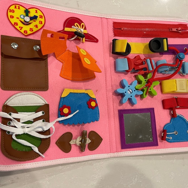 Felt Busy Book - Etsy