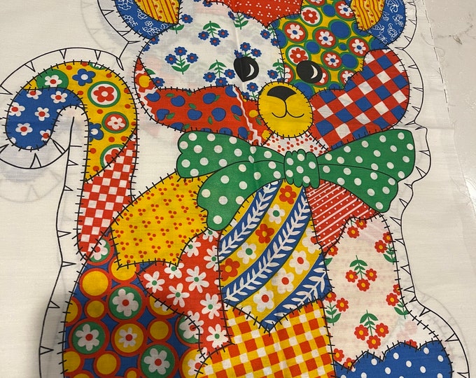 Cat Calpurnica Patchwork Calico 18 Kitty Cotton Fabric Panel Cut N Sew ...