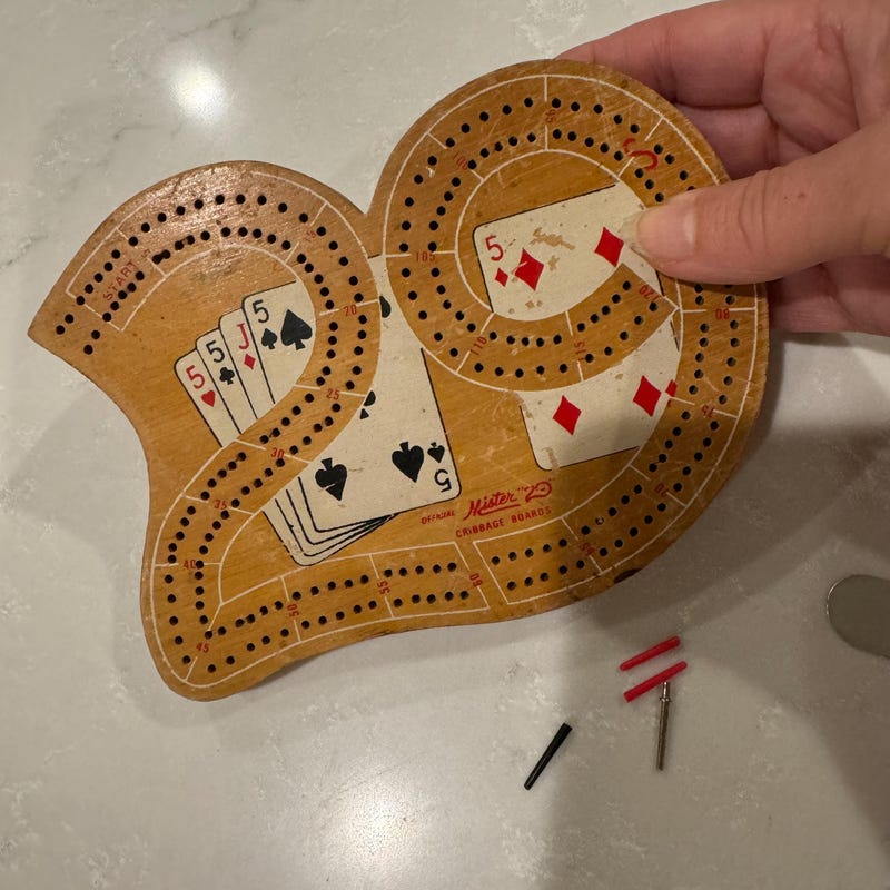 29 Cribbage Board - Etsy