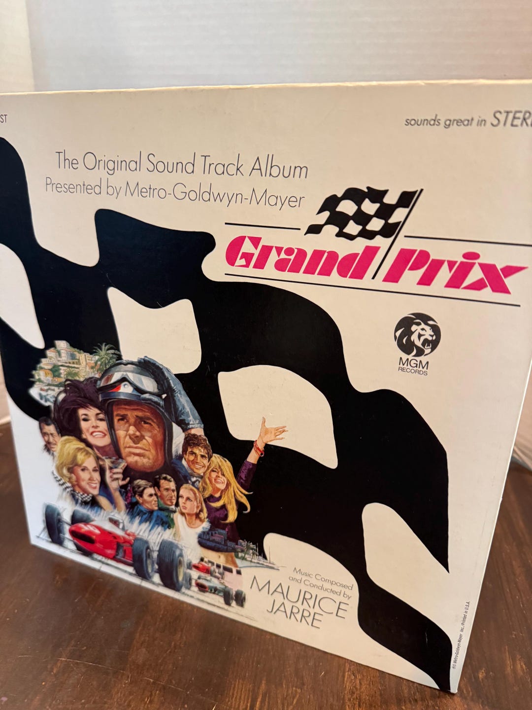 Vintage Vinyl 33 Record Grand Prix Movie Soundtrack - Etsy