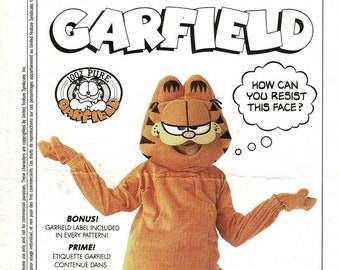 Garfield Costume - Etsy