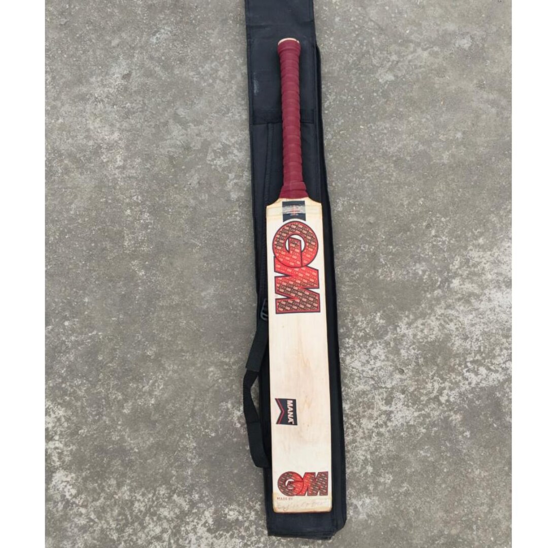 GM Hard Ball Cricket Bat | English Willow Leather Bat | Adult Grade 1 ...