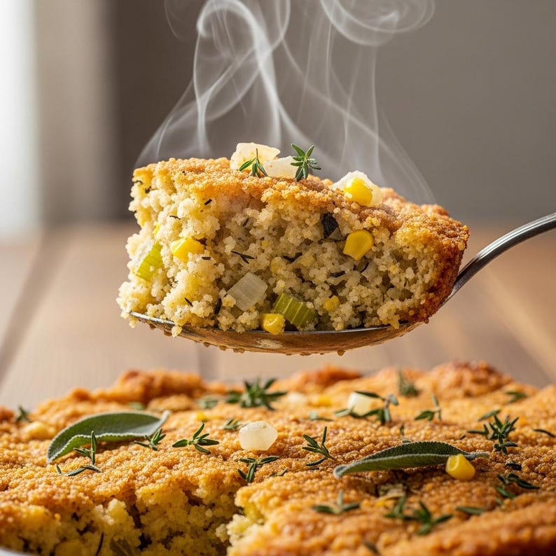 Classic Southern Cornbread Dressing | Hearty Holiday Side Dish Guide ...