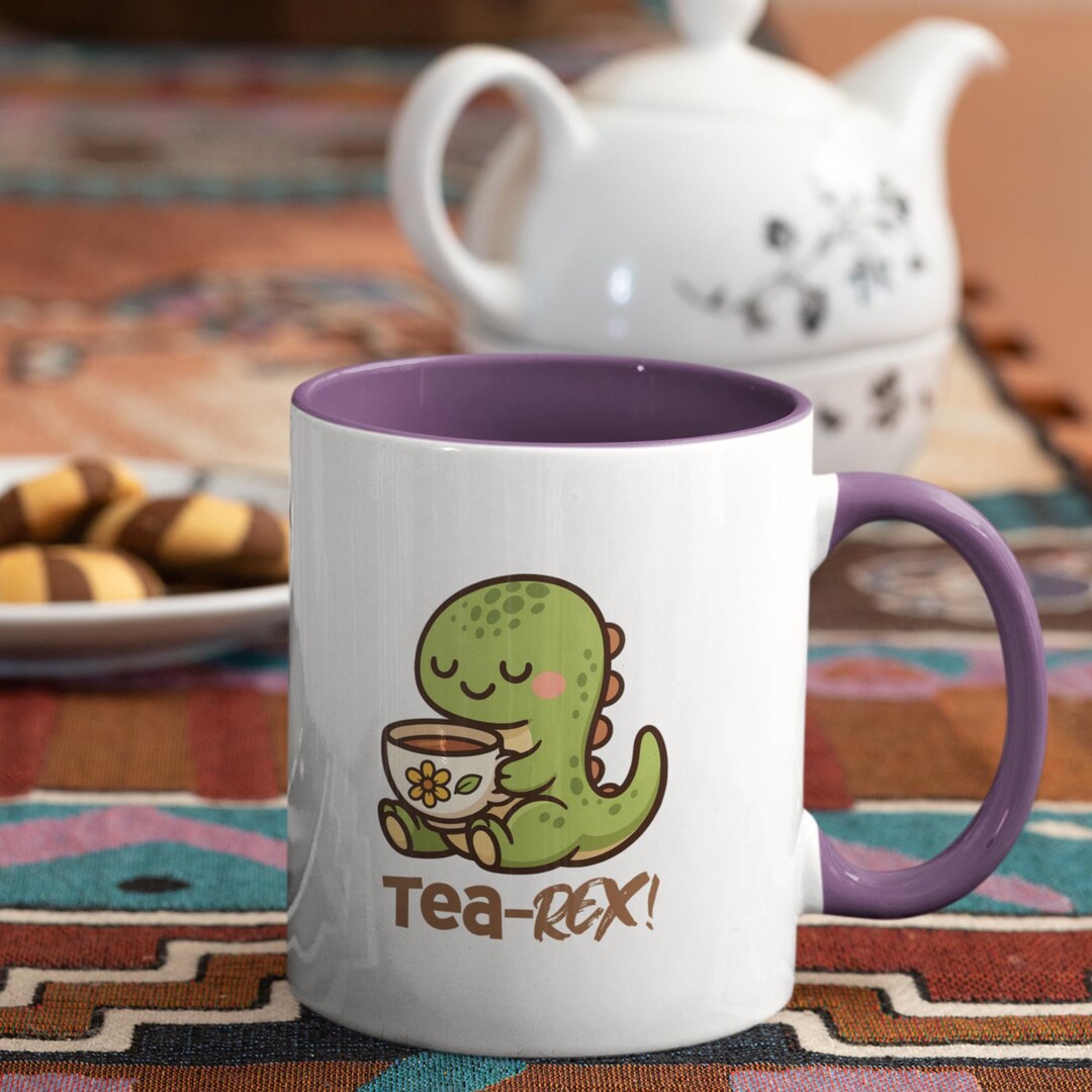 Tea Rex, Tyrannosaurus Rex Jurassic Tea or Coffee Lover Mug Gift - Etsy