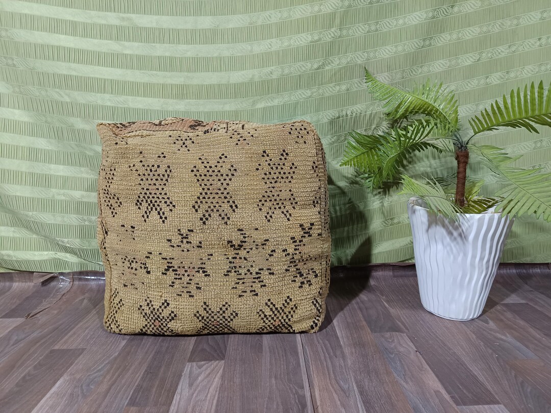 Moroccan Poufs, Floor Pouf, Boho Pouf, Moroccan Poufs, Morocco Pouf ...