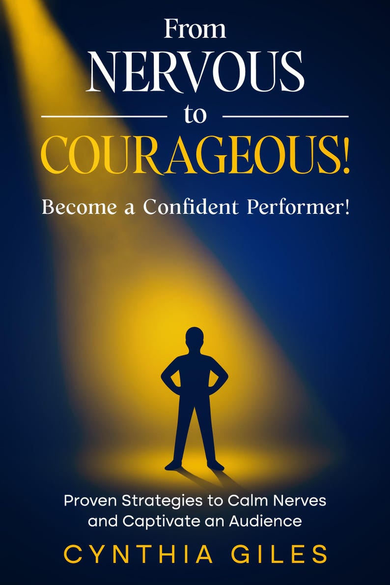 Nervous to Courageous Performer E-book | Stage Confidence Workbook for ...