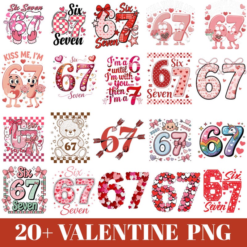67 Stickers - Etsy