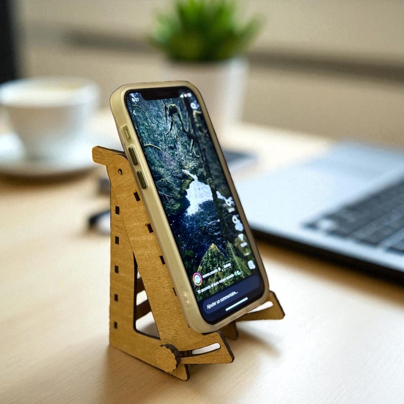 Adjustable Phone Stand - Laser Cut File for 3mm & 4mm Materials - Etsy