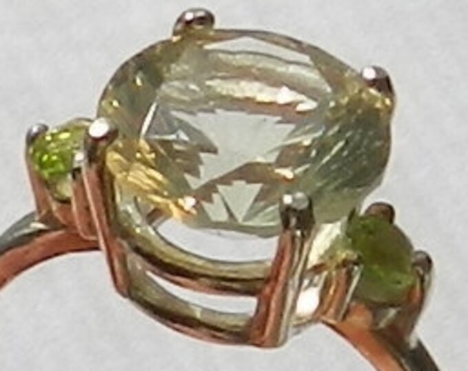 Oregon Sunstone Ring Oregon Sustone Sterling Silver Ring - Etsy