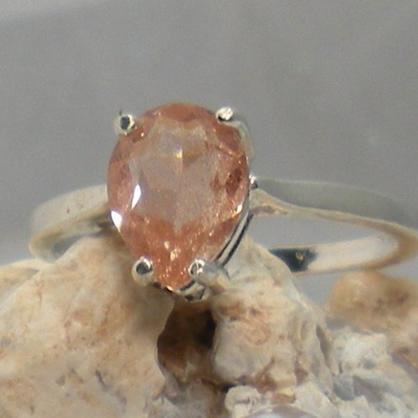 Sterling Gemstone Ring - Etsy