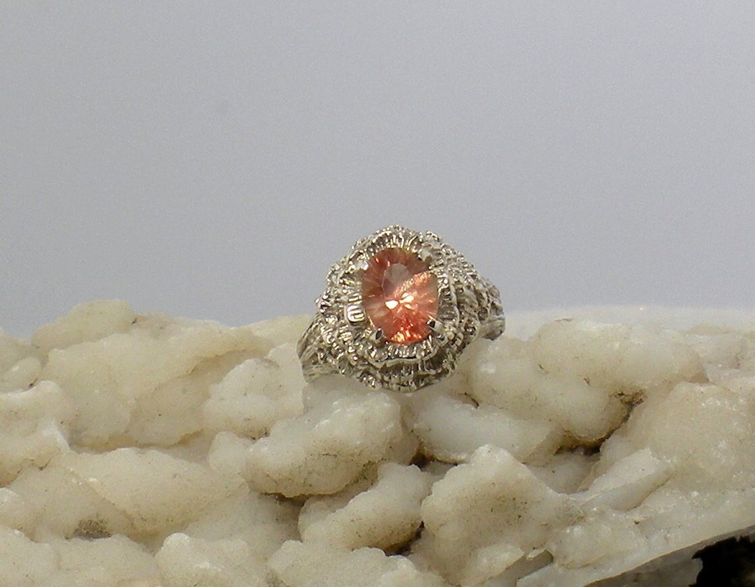 Oregon Sunstone Ring Medium Red Oregon Sunstone Sunstone Ring Sterling ...