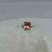 Oregon Sunstone Ring red Pink Oregon Sunstone Ring Emerald Cut Oregon ...