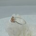 Oregon Sunstone Ring red Pink Oregon Sunstone Ring Emerald Cut Oregon ...