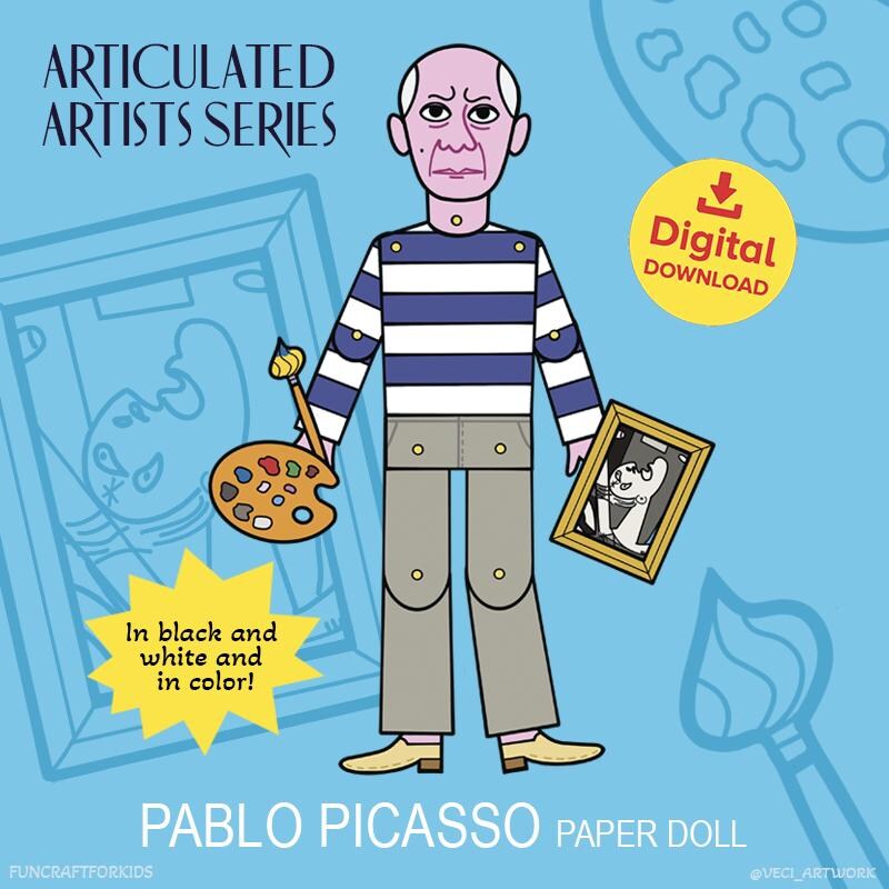 Pablo Picasso Dolls - Etsy
