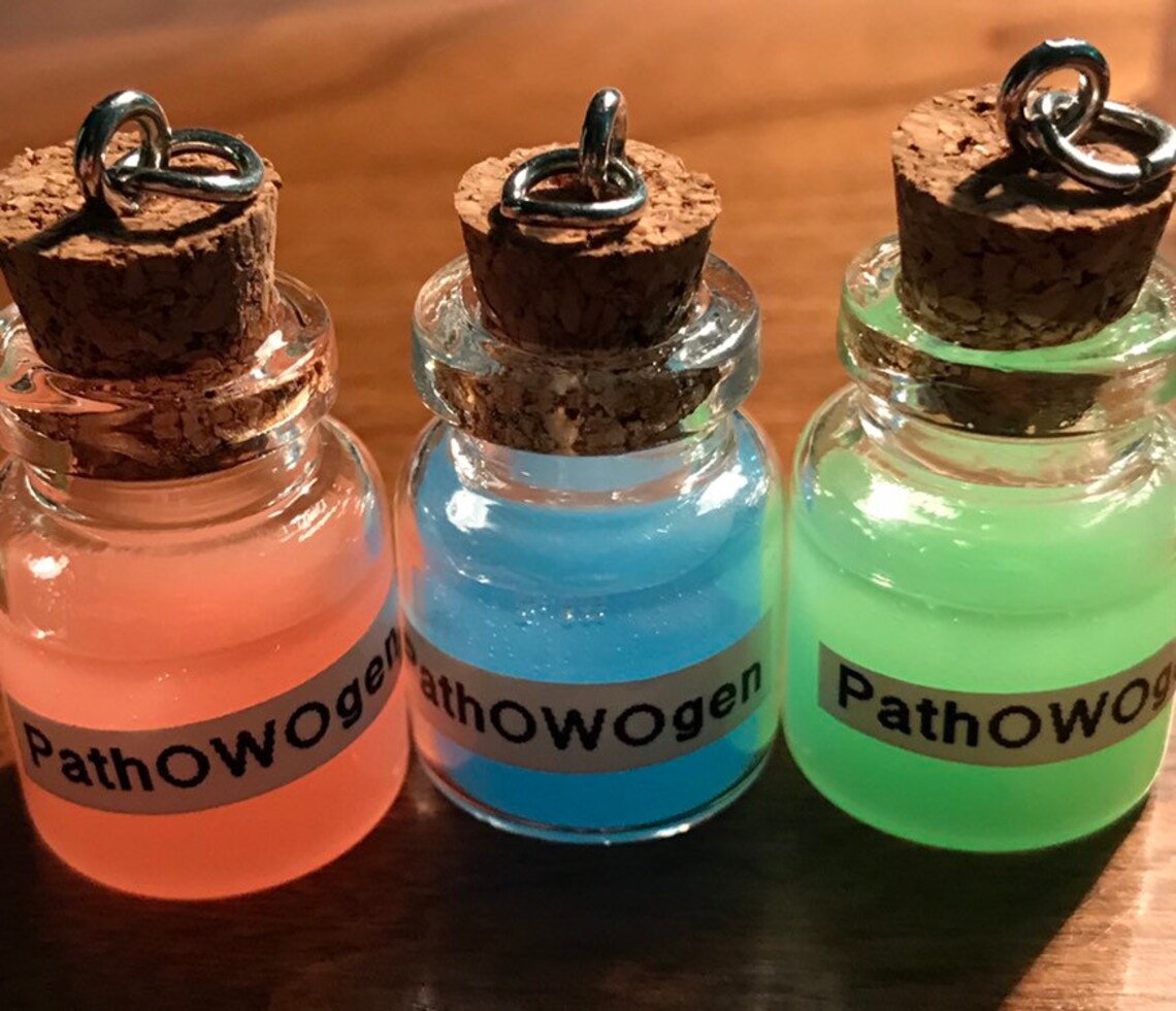Pathowogen Bottle Charms - Etsy