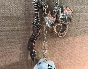 Dice Sword Keychain - Etsy