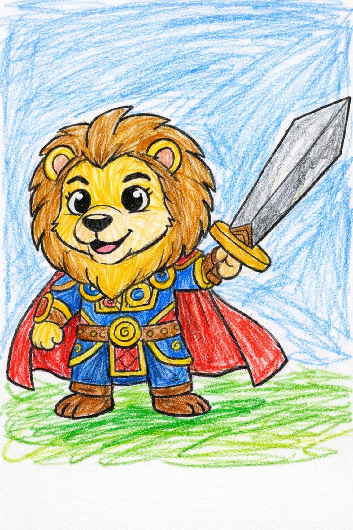 Animal Superheroes Coloring Pages, Kids Activity Pack Vol 2 (PDF, PNG ...