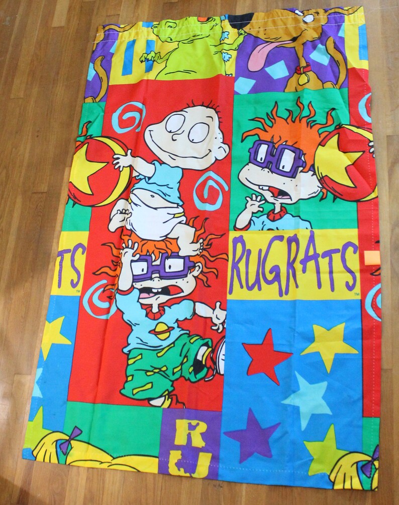 Vintage Nickelodeon Rugrats Two Panel Curtain Set 1996 - Etsy Canada