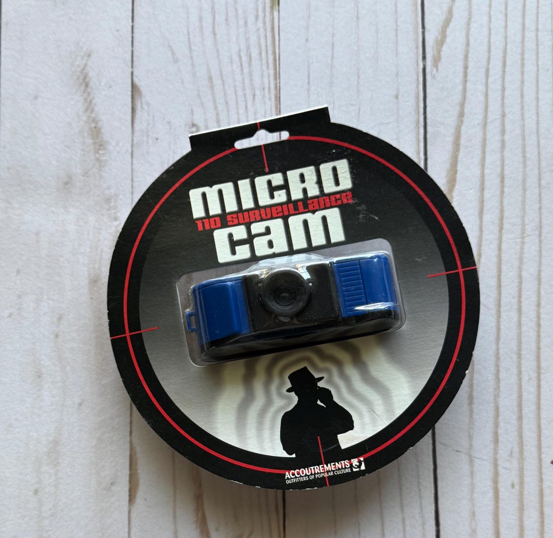 Vintage Micro 110 Surveillance Spy Camera 2001 - Etsy