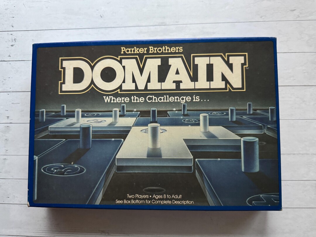 Vintage Parker Brothers Domain Game 1983 - Etsy