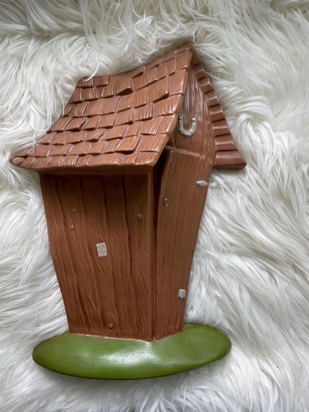 Vintage Arnel's Ceramic Outhouse Wall Hanging 1976 - Etsy