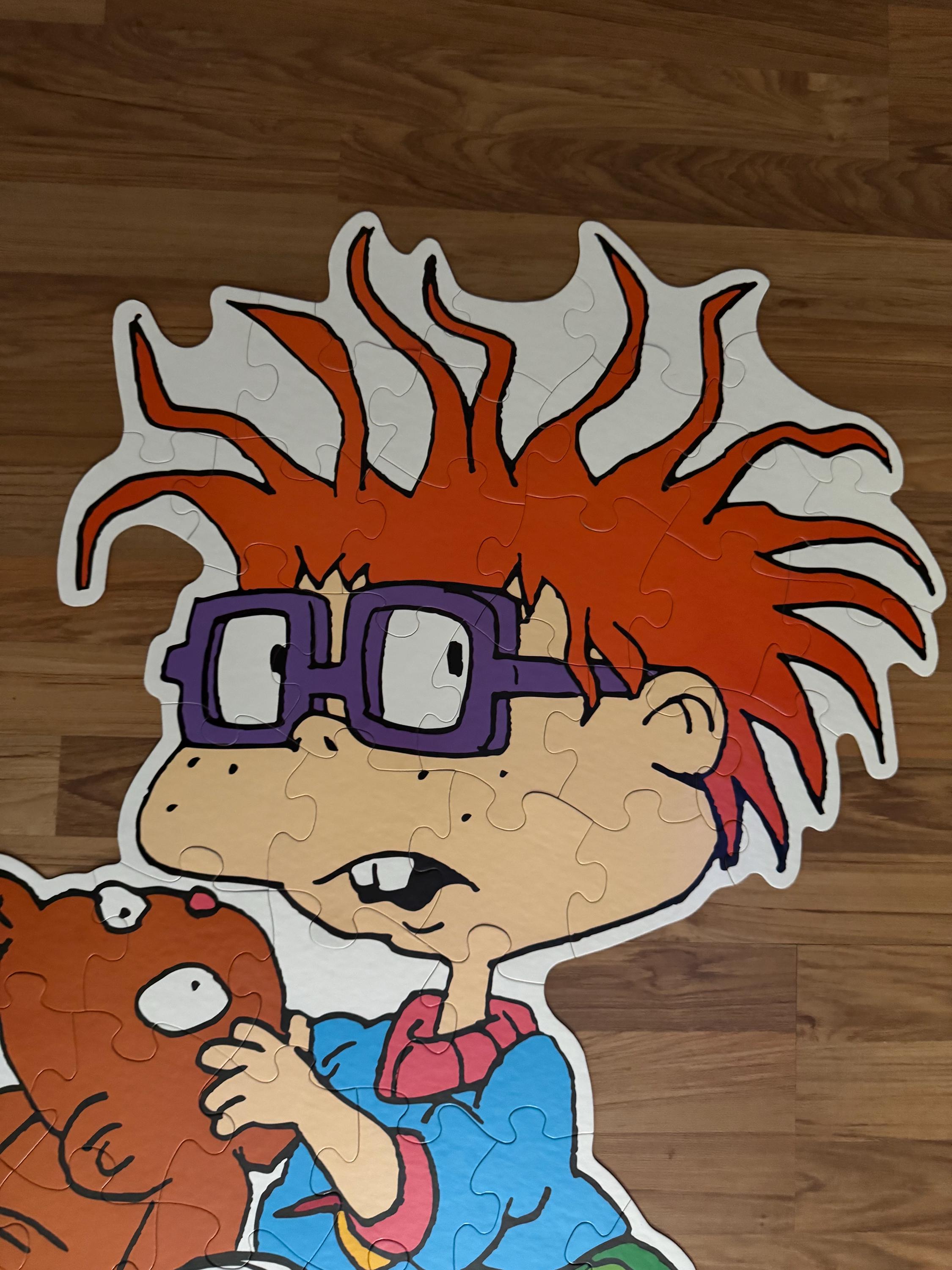 Vintage Mattel Nickelodeon Rugrats My Size Chuckie Jigsaw Puzzle 1997 ...
