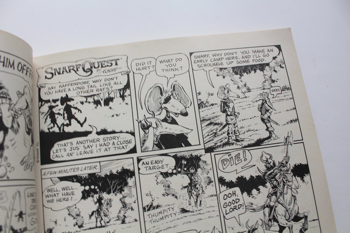 Vintage Snarfquest Comic Strip Book 1987 - Etsy