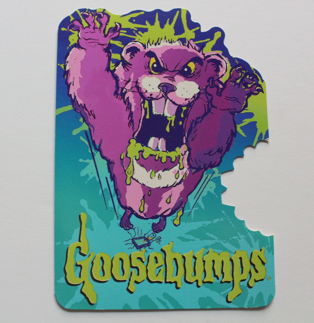 Vintage Hallmark Goosebumps Halloween Greeting Card 1998 - Etsy