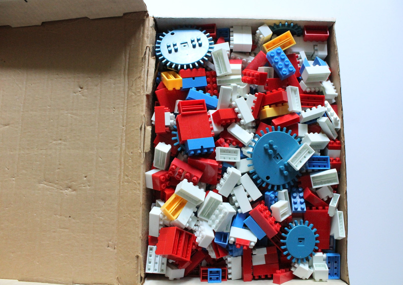 Vintage Entex Plastic Colored Loc Bloc 700 Piece Block Toy Set | Etsy