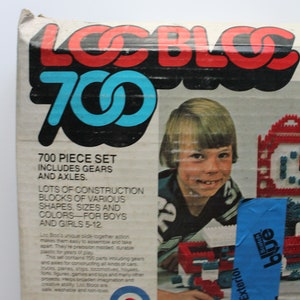 Vintage Entex Plastic Colored Loc Bloc 700 Piece Block Toy Set 1975 - Etsy
