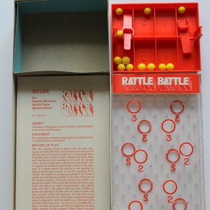 Vintage Rattle Battle Game 1970 - Etsy