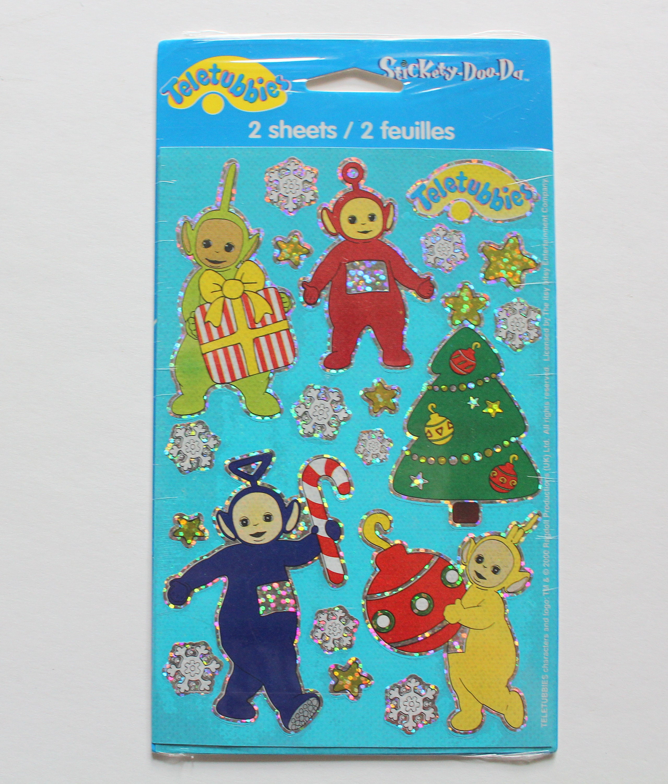 Vintage Stickety-doo-da Teletubbies Christmas Stickers 2001 - Etsy UK