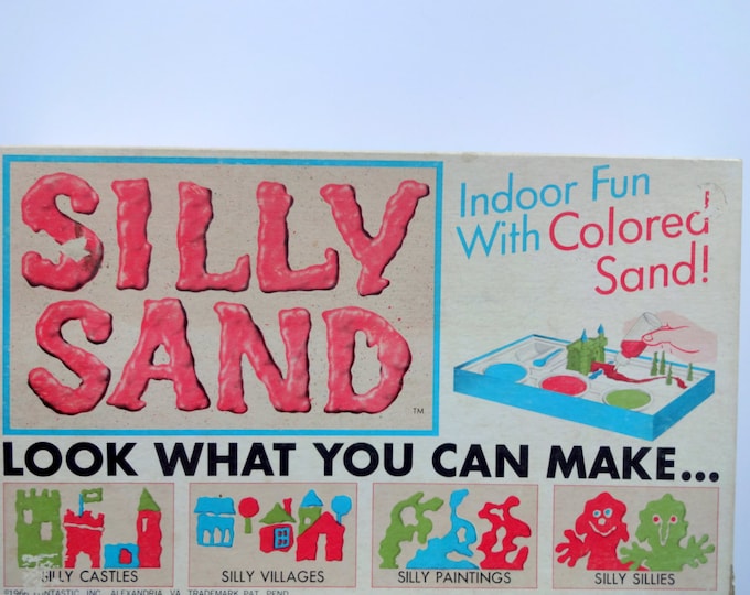 Vintage Silly Sand Playset 1966 - Etsy