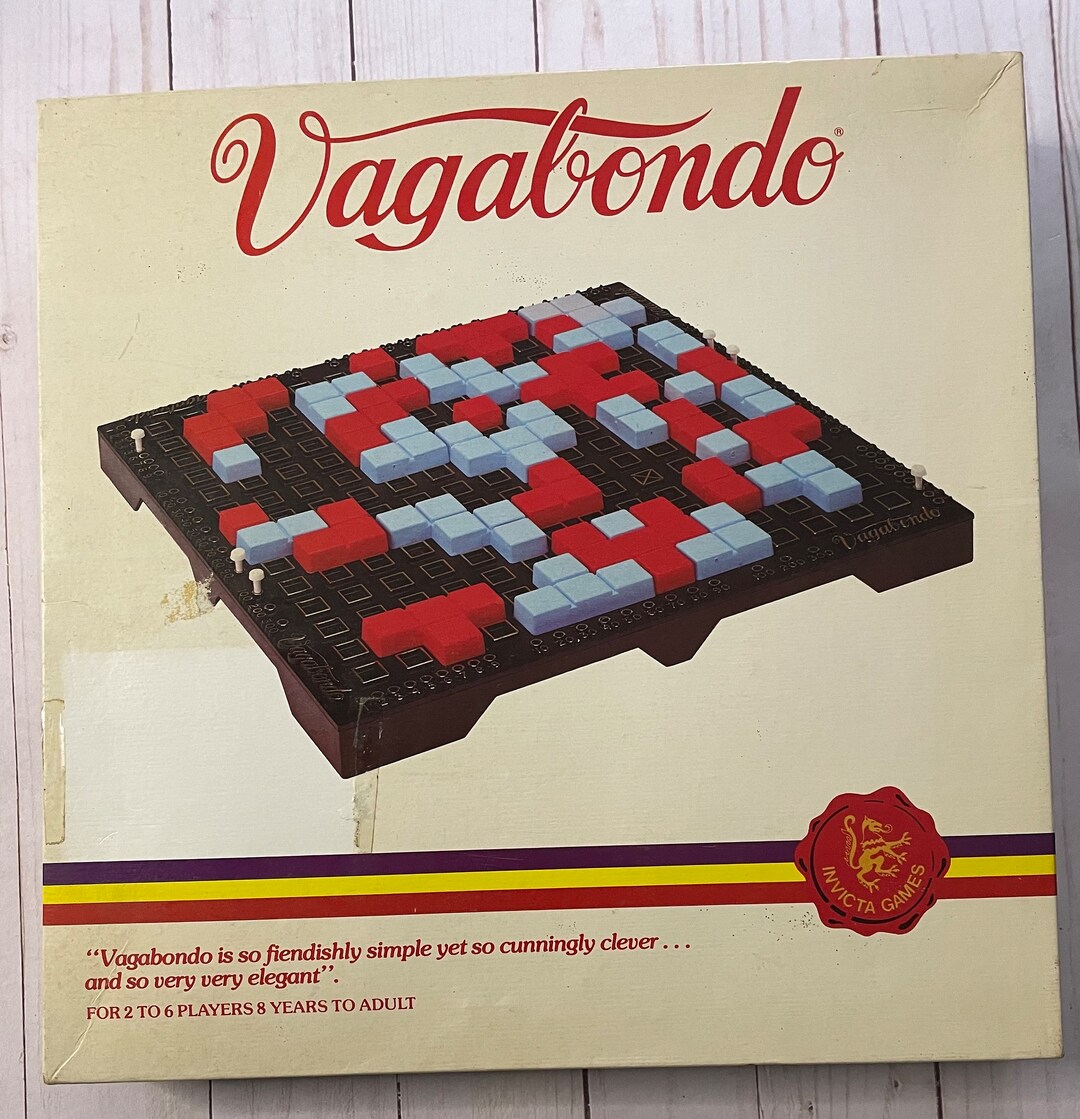 Vintage Invicta Games Vagabondo Board Game 1979 - Etsy
