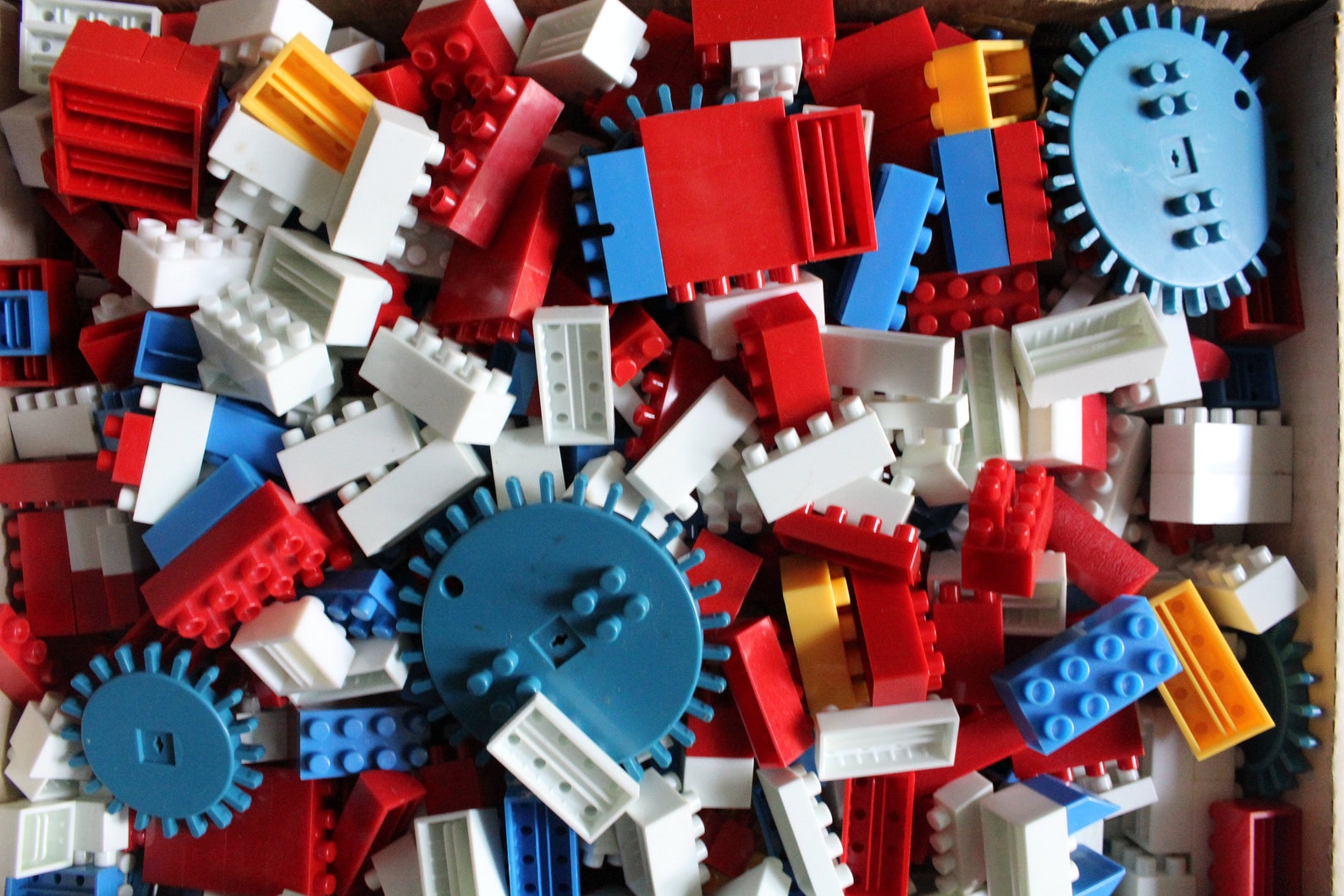 Vintage Entex Plastic Colored Loc Bloc 700 Piece Block Toy Set - Etsy