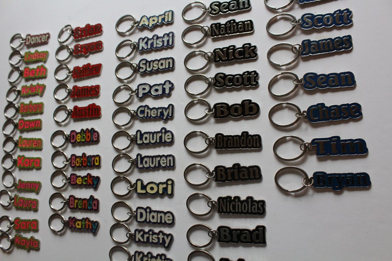 Vintage Swibco Name Keychain 2000s - Etsy