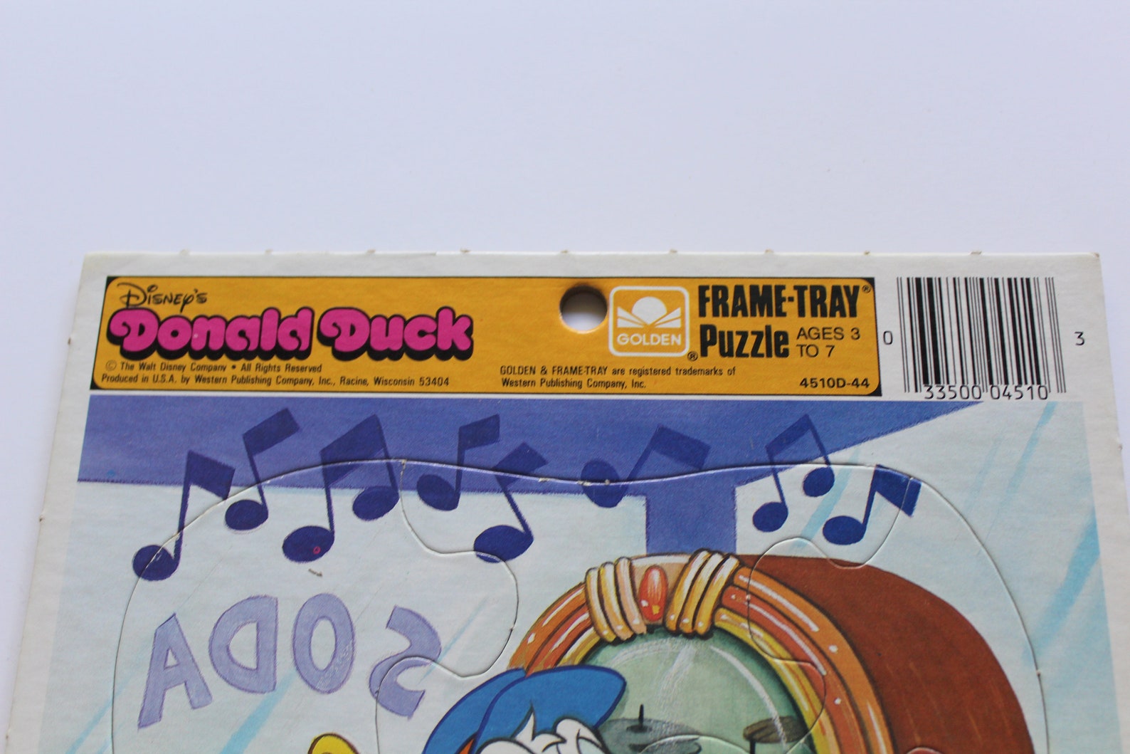 Vintage Golden Walt Disney's Donald Duck Frame-tray Puzzle - Etsy