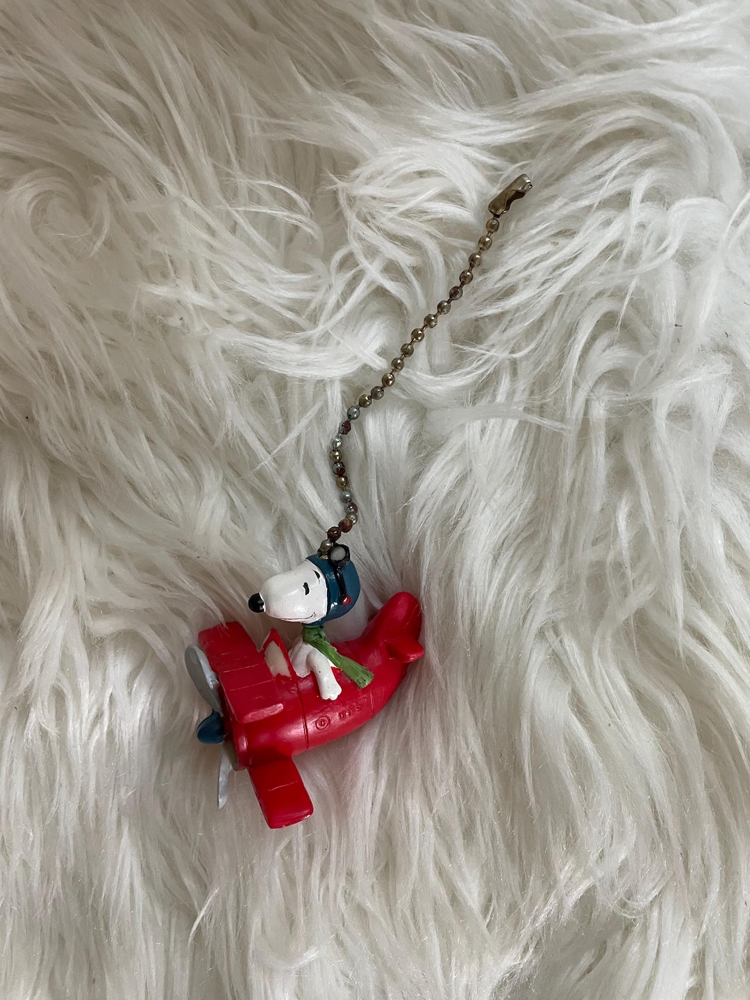 Vintage Snoopy Red Baron Ceiling Fan Pull 1990s - Etsy