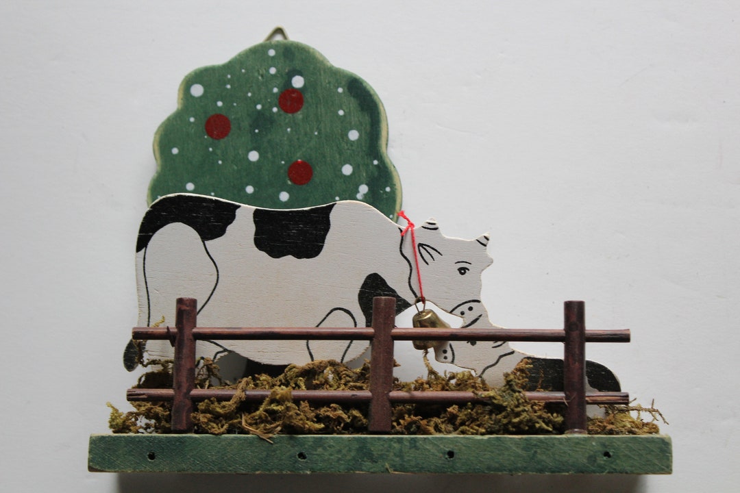 Vintage Ron Gordon Design Cows in Pasture Key Holder Rack 1987 - Etsy