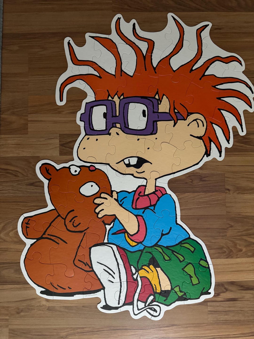 Vintage Mattel Nickelodeon Rugrats My Size Chuckie Jigsaw Puzzle 1997 ...