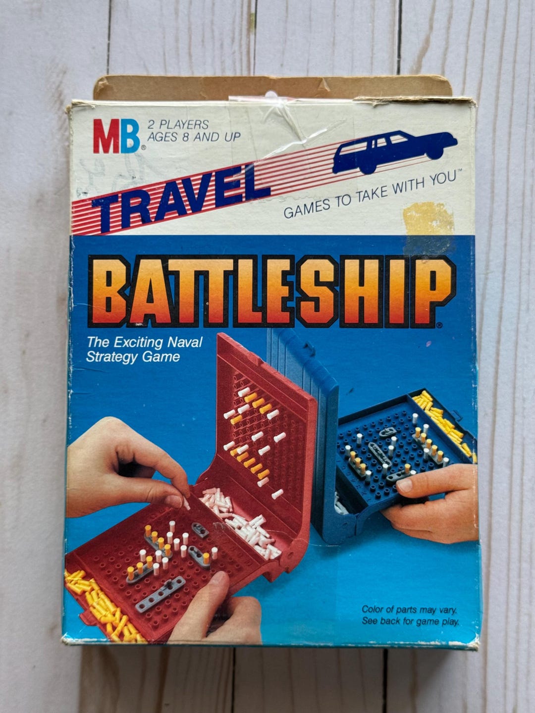 Vintage Battleship Travel Board Game 1986 - Etsy