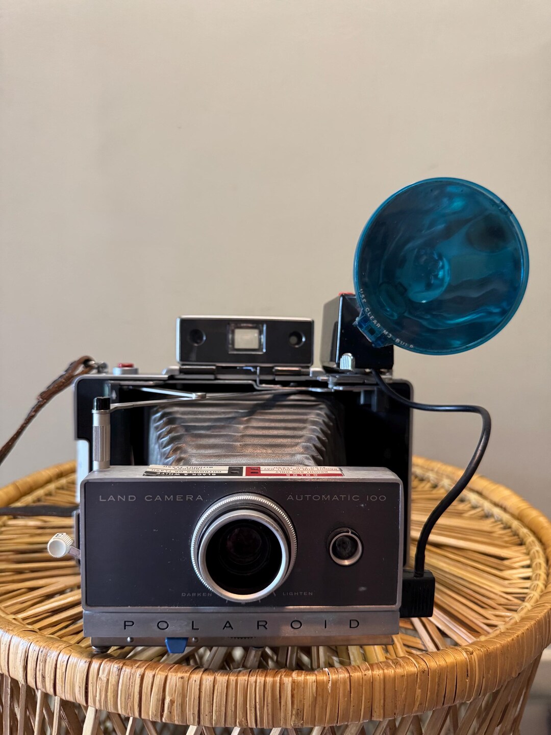 Vintage Polaroid Automatic 100 Land Camera 1960s - Etsy