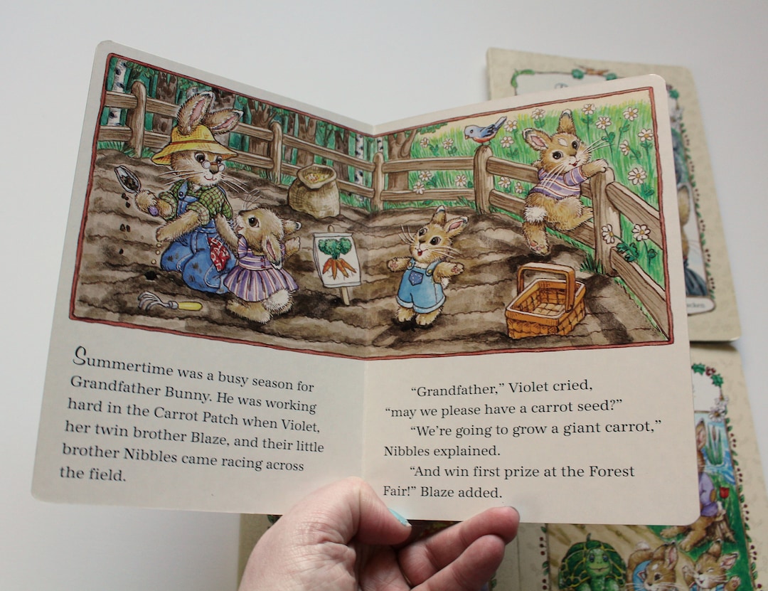 Vintage Tales From the Carrot Patch Book Set by Neil Connelly 1995 - Etsy