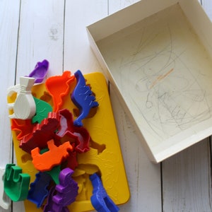 Vintage Discovery Kids Place and Trace Set 1990 - Etsy