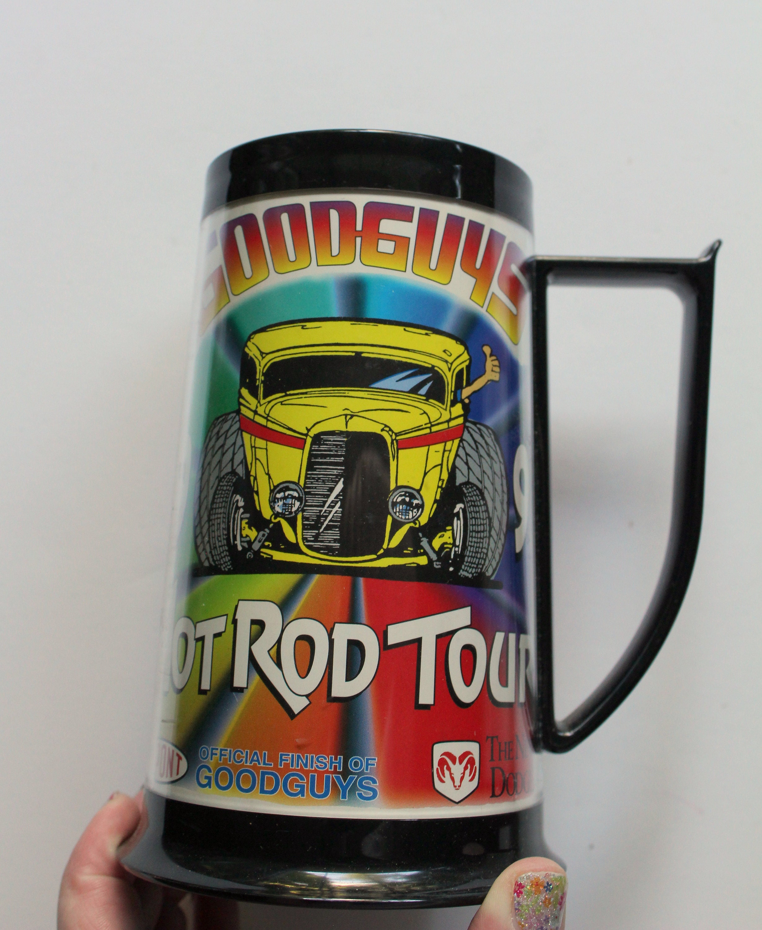 Vintage Pair of Good Guys Hot Rod Tour Car Show Plastic Stein | Etsy