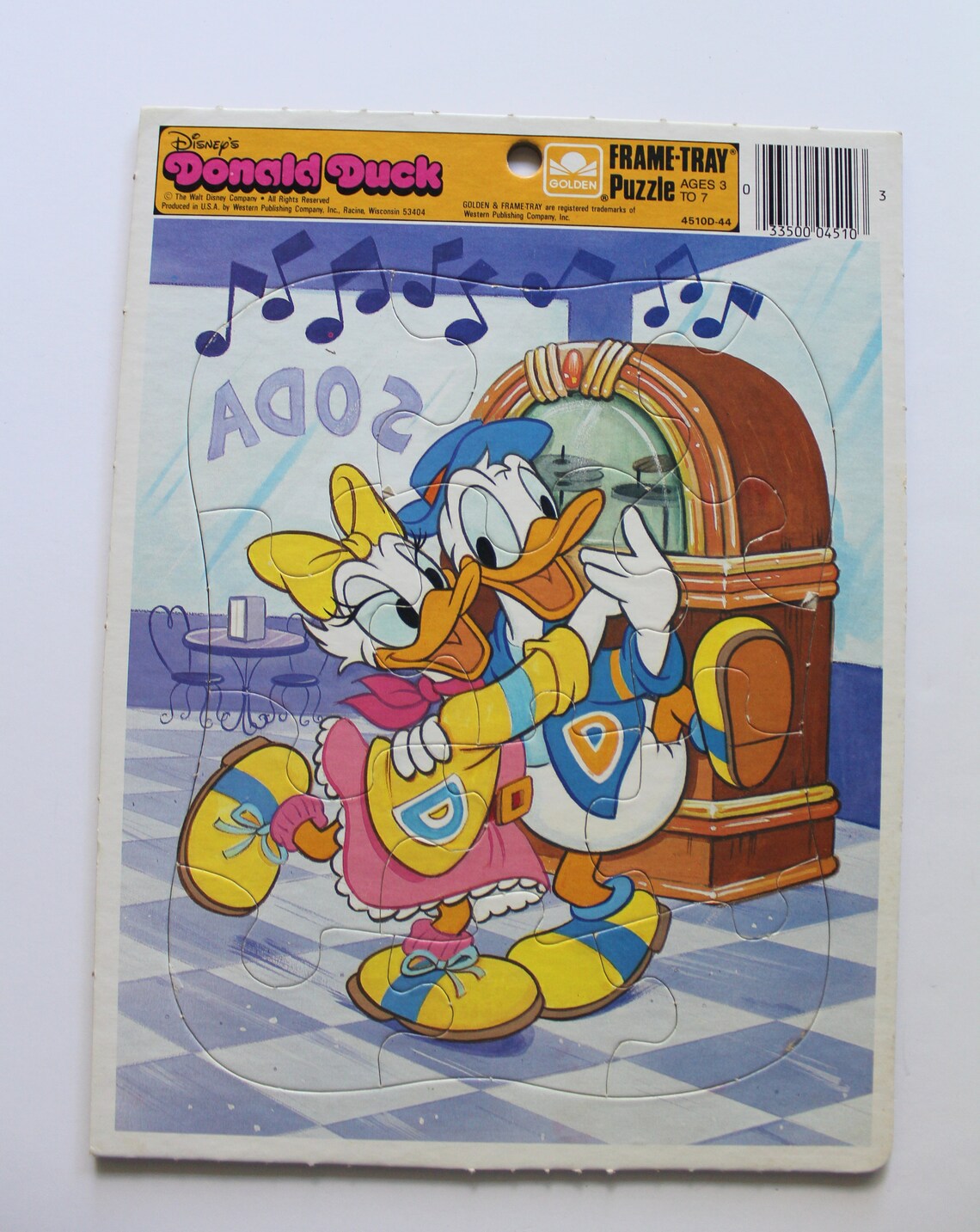 Vintage Golden Walt Disney's Donald Duck Frame-tray Puzzle | Etsy